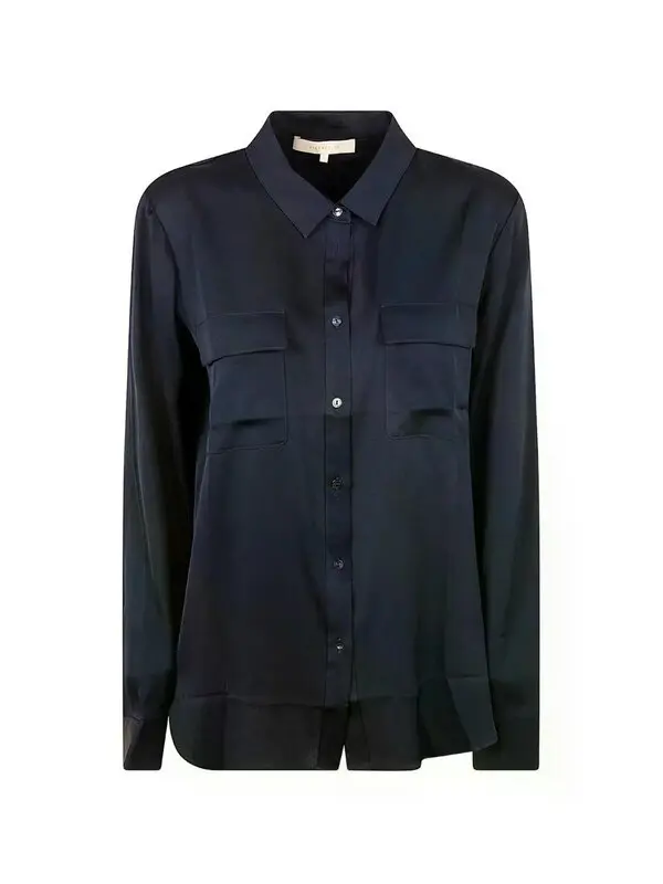 NOUVELLE SILK95FIVE Button-up Chest Pocket Shirt