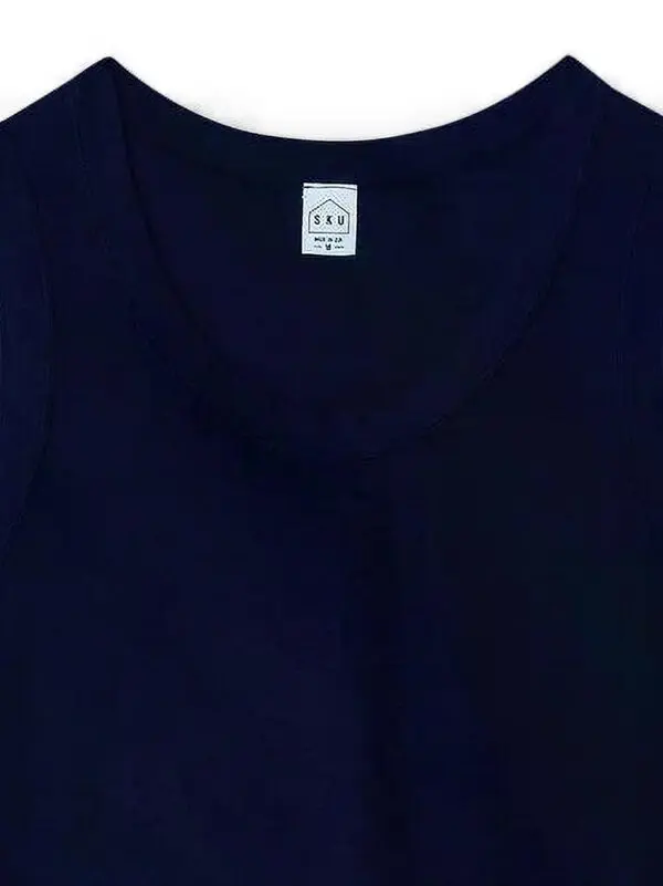 S.k.u. Ribbed-trim Tank Top