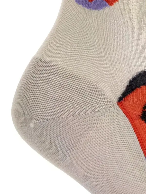 Issey Miyake Verve Floral-print Socks