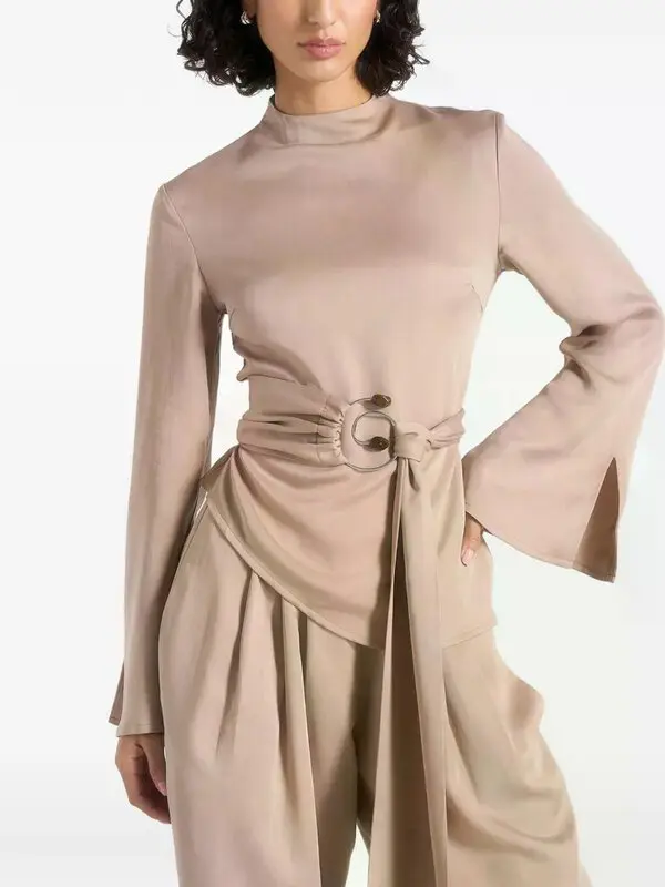 Manière De Voir Aurore Belted Jumpsuit