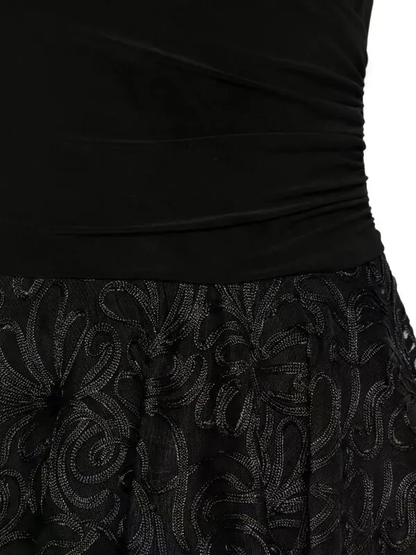 Norma Kamali Cayla Halterneck Mini Dress