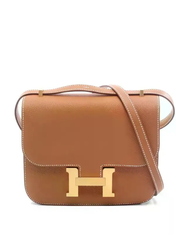 Hermès 2022 Constance 3 Mini Miroir Crossbody Bag - Neutrals