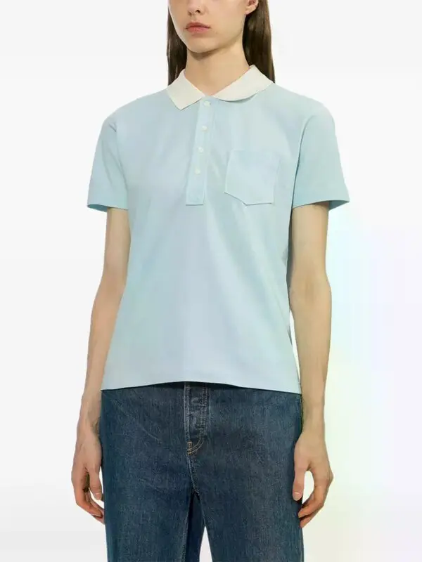 A.p.c. Half-button Polo