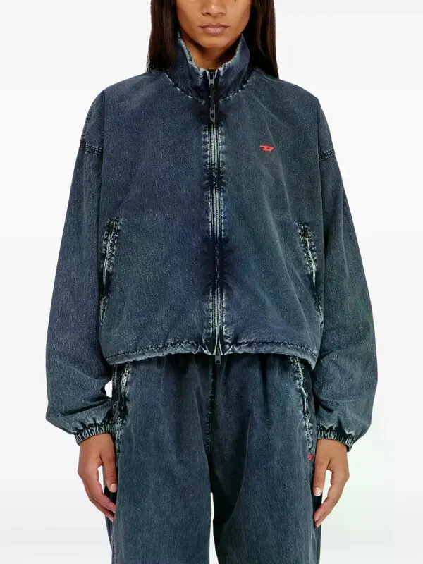 DIESEL® G-leamer Acid-wash Jacket - Blue