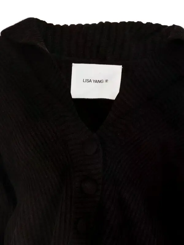 LISA YANG Alessandra Cardigan - Brown