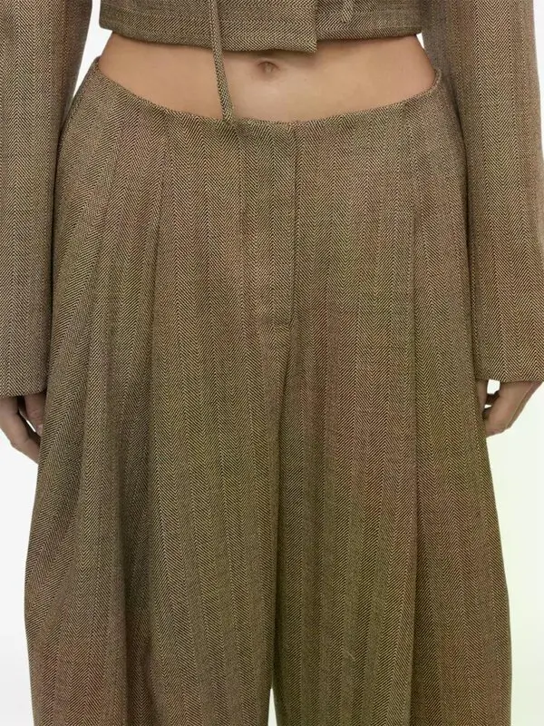 Christopher Esber Plinth Herringbone Trousers