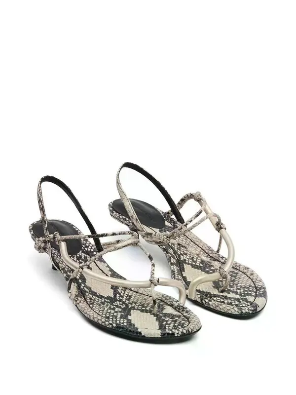 Christopher Esber Molten Heeled Sandals
