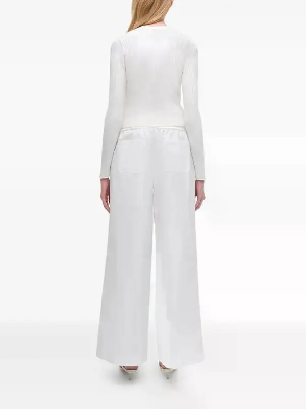 Simkhai Ailany Ribbed Button-front Cardigan