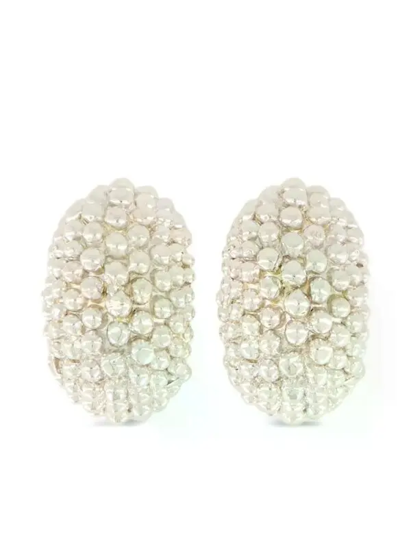 PAOLA SIGHINOLFI Simone Rhodium-plated Earrings - Silver