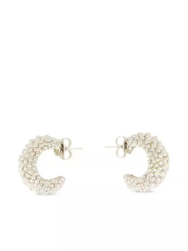 PAOLA SIGHINOLFI Simone Rhodium-plated Earrings - Silver