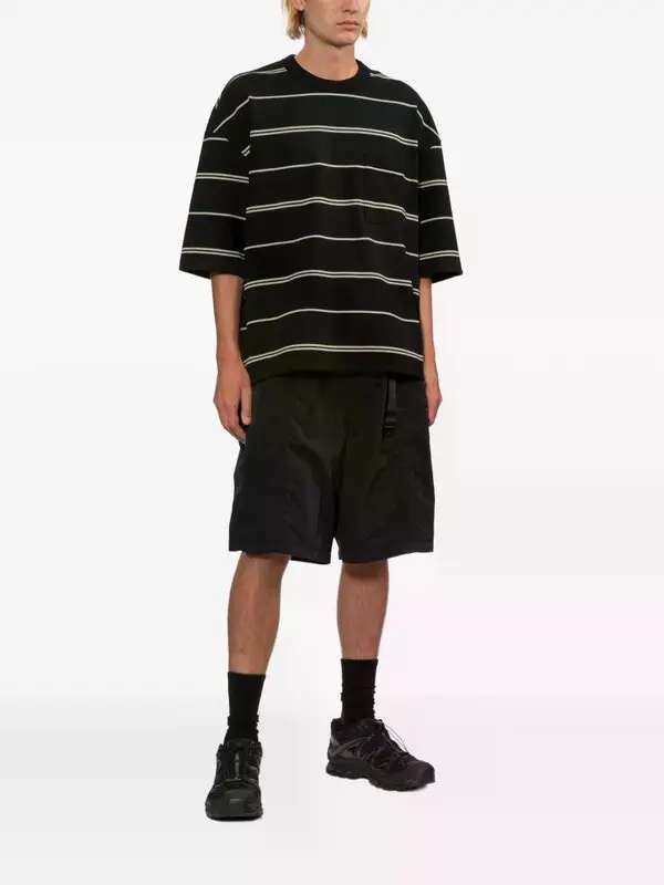 Comme Des Garçons Striped Pocket T-shirt