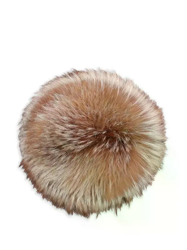 Borsalino Fur-textured Hat - Brown