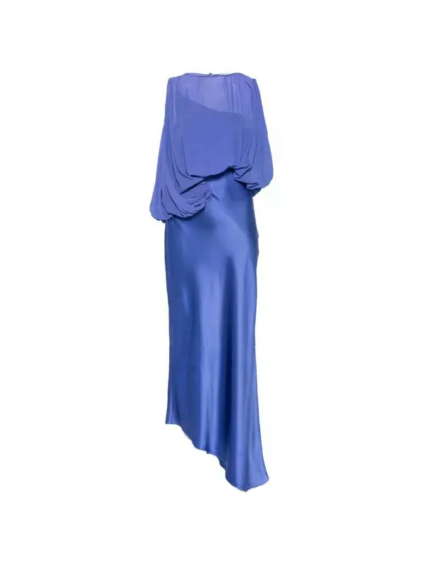 Christopher Esber Cumulus Draped Midi Dress - Blue