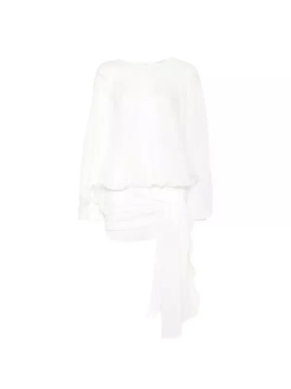 Christopher Esber Porto Tie-waist Dress - White