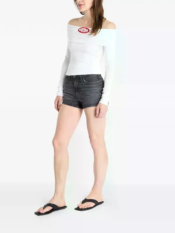 Guess Raw-cut Denim Shorts
