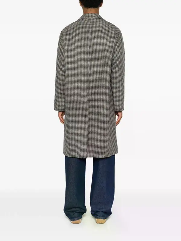 Tagliatore Sanford Houndstooth Single-breasted Coat
