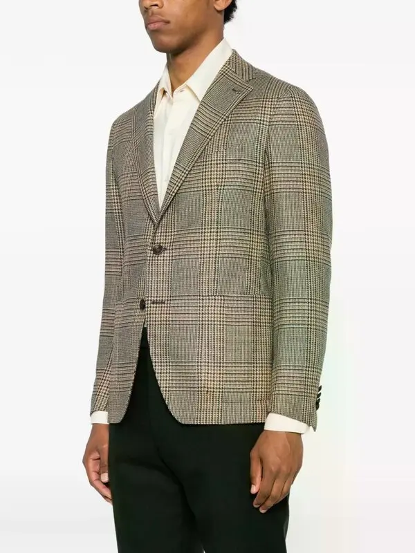 Tagliatore Prince Of Wales Check Blazer