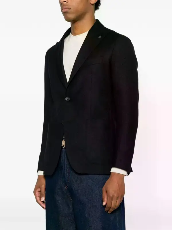 Tagliatore Herringbone-weave Blazer