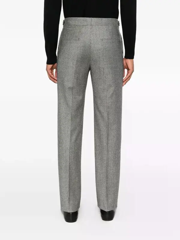 Tagliatore Brandon Houndstooth Pleated Trousers