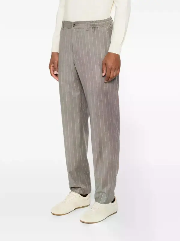 Tagliatore Pinstriped Pattern Trousers
