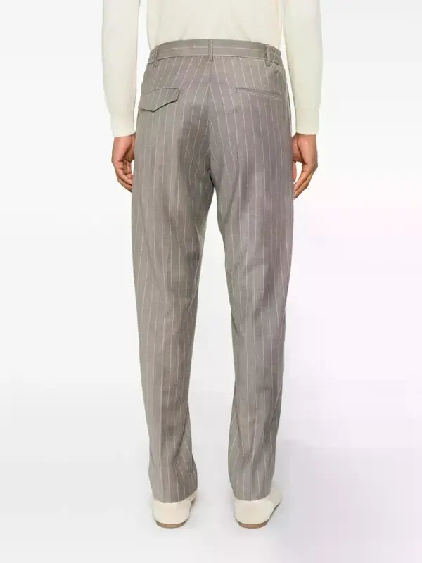 Tagliatore Pinstriped Pattern Trousers