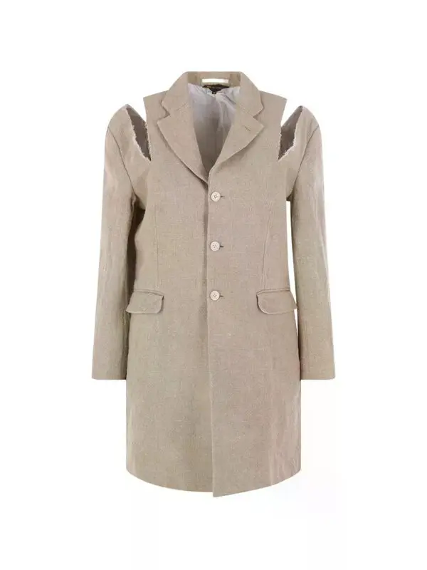Comme Des Garçons Cut-out Coat