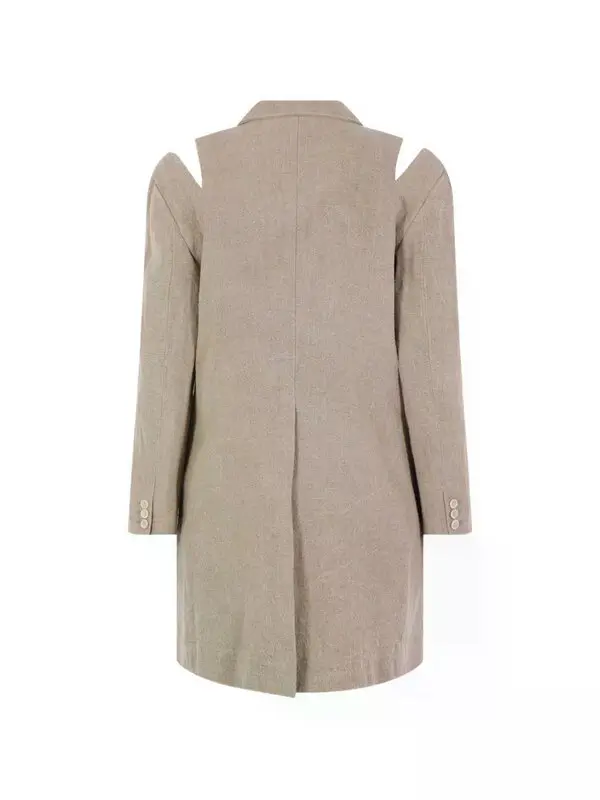 Comme Des Garçons Cut-out Coat