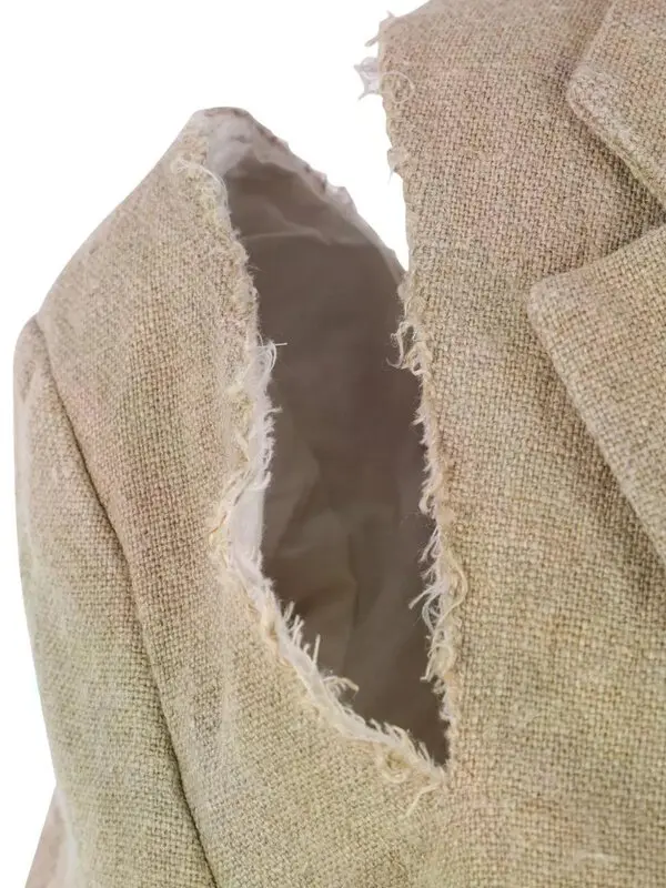 Comme Des Garçons Cut-out Coat