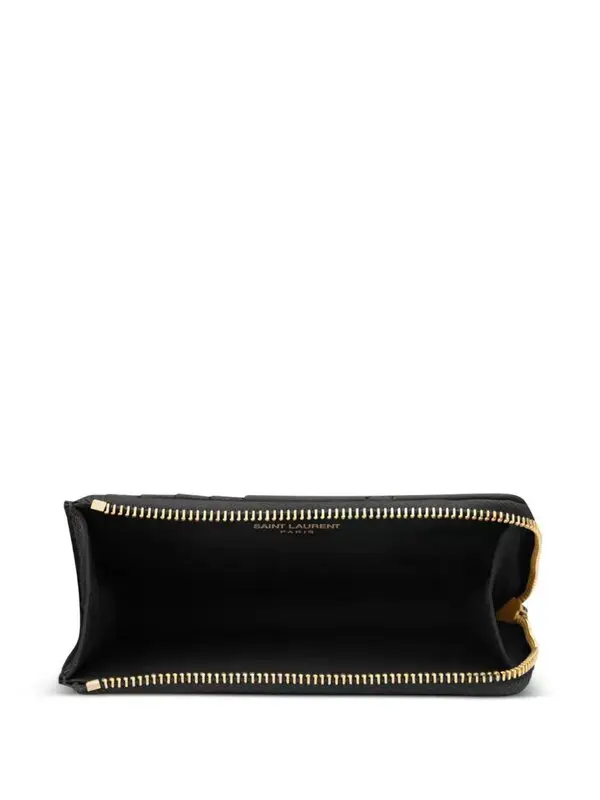 Saint Laurent Quilted Leather Card Holder