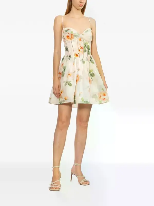 Zimmermann Floral Corset Dress
