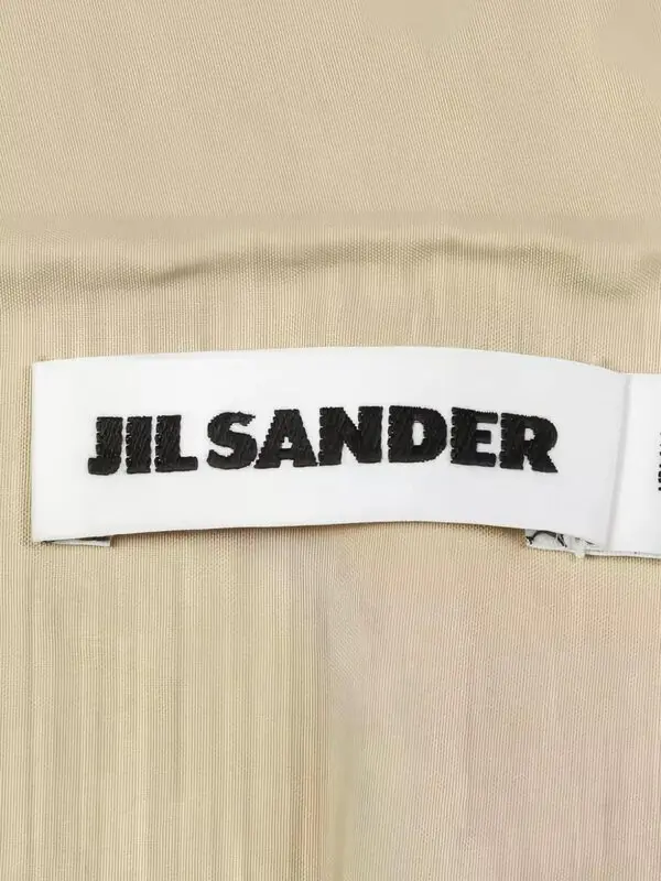 JIL SANDER Sleeveless V-neck Dress