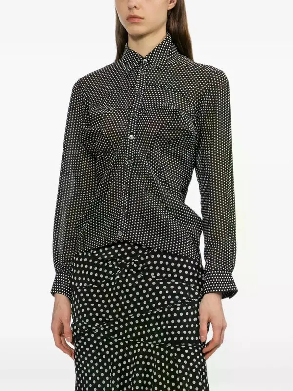 Junya Watanabe Polka Dot Blouse