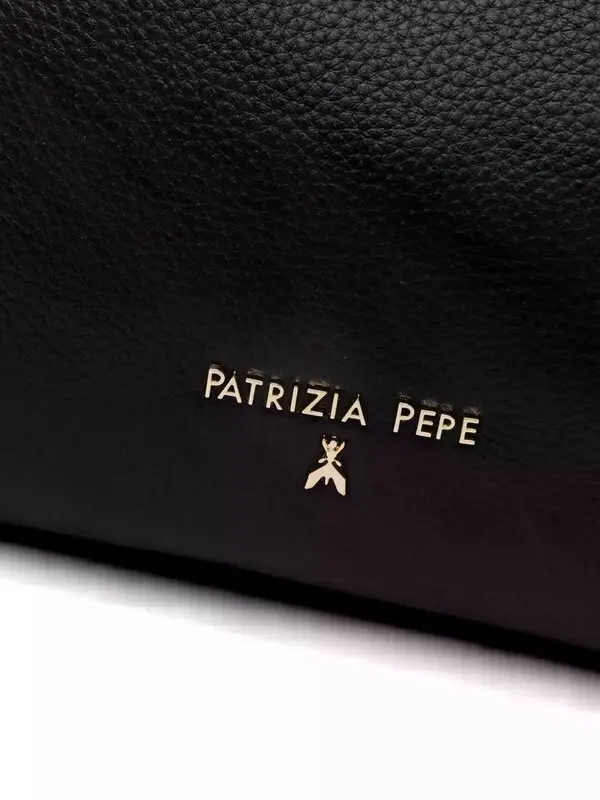 Patrizia Pepe Grained Leather Tote Bag