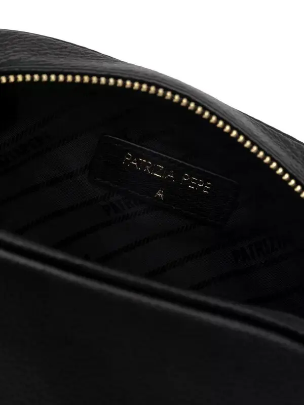 Patrizia Pepe Grained Leather Tote Bag