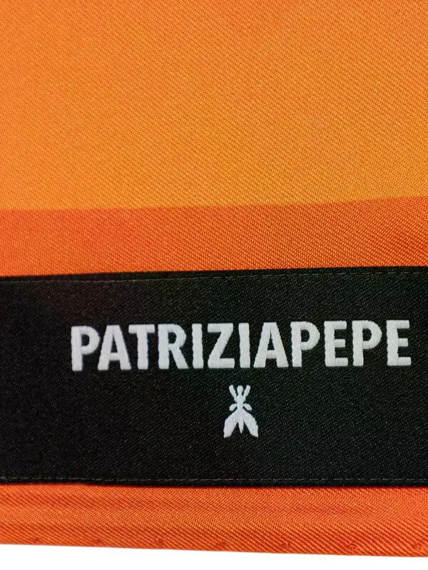 Patrizia Pepe Logo-patch Square Scarf