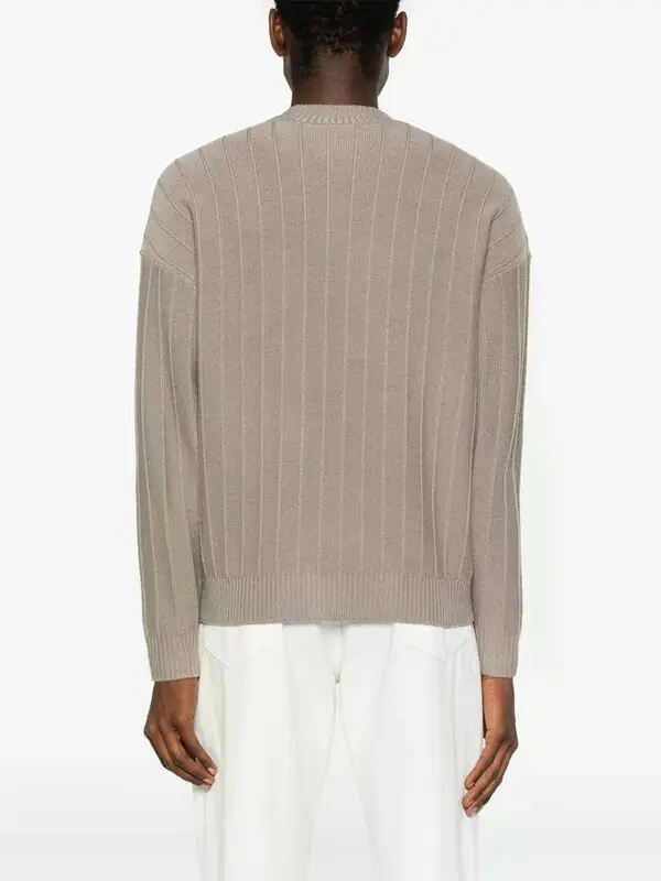 Emporio Armani Patch-pocket Virgin Wool Jumper