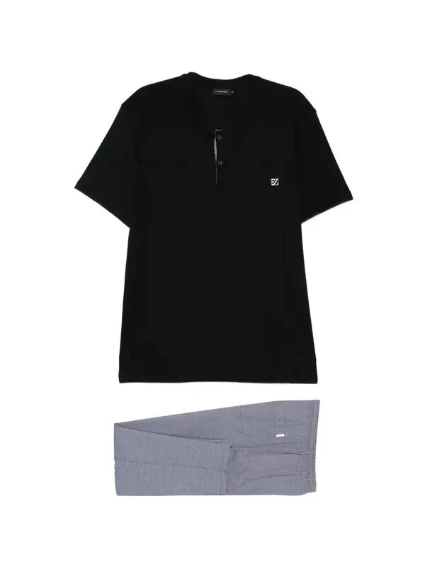 Zegna Loungewear Set - Black