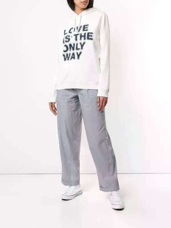 PORTS V Striped Trousers