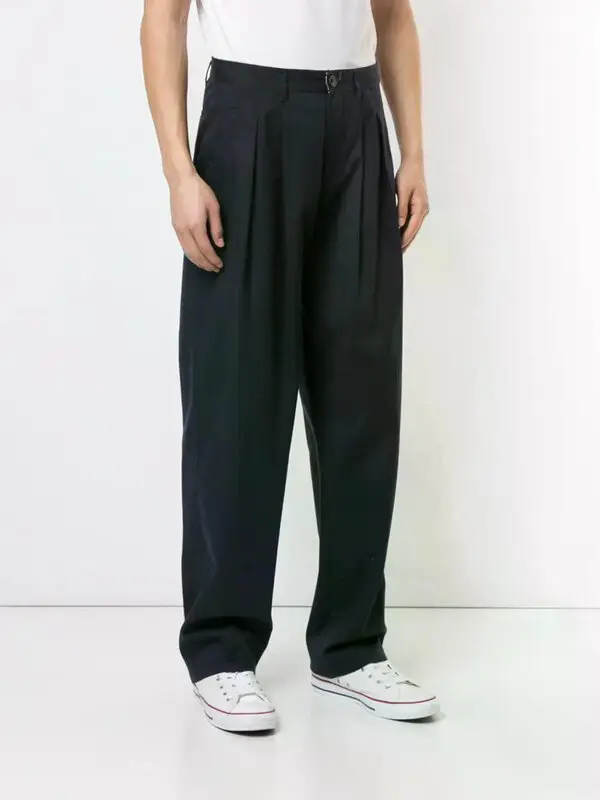 PORTS V High Waisted Wide Leg Trousers