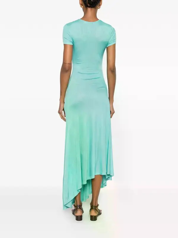 Christopher Esber Paisley Lace Ribbed Dress