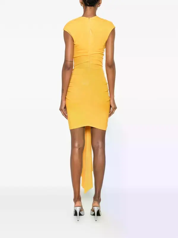 Christopher Esber Bezel Quartz Cut-out Dress