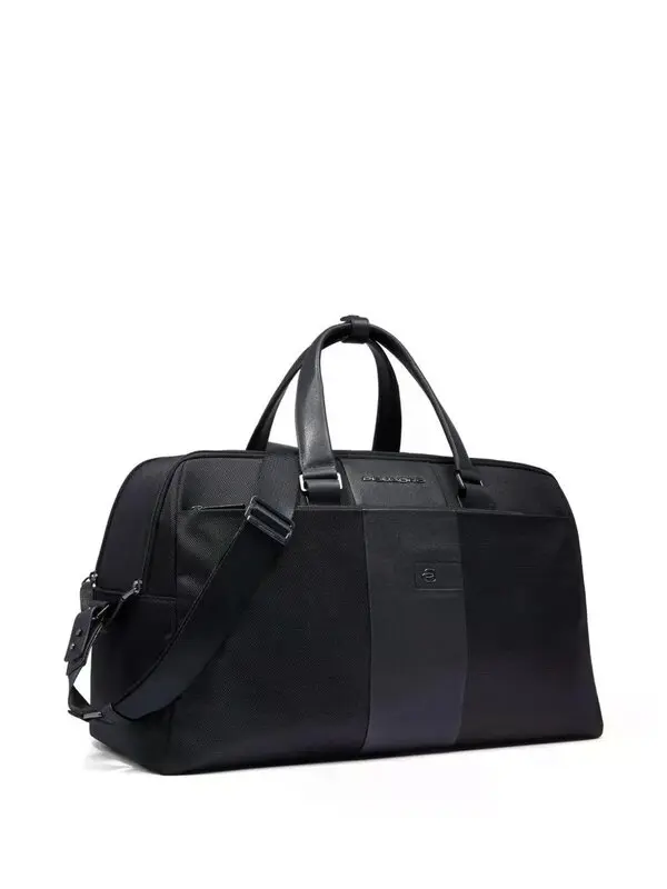 PIQUADRO Logo Plaque Duffel Bag
