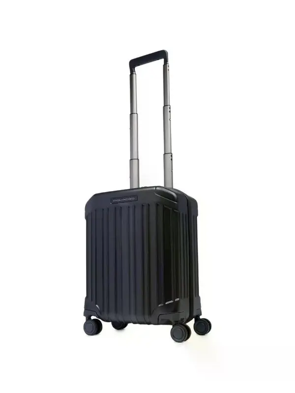 PIQUADRO Ribbed Carry-on Suitcase