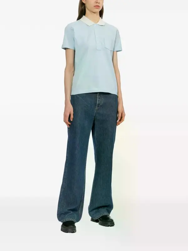 A.p.c. Half-button Polo Shirt