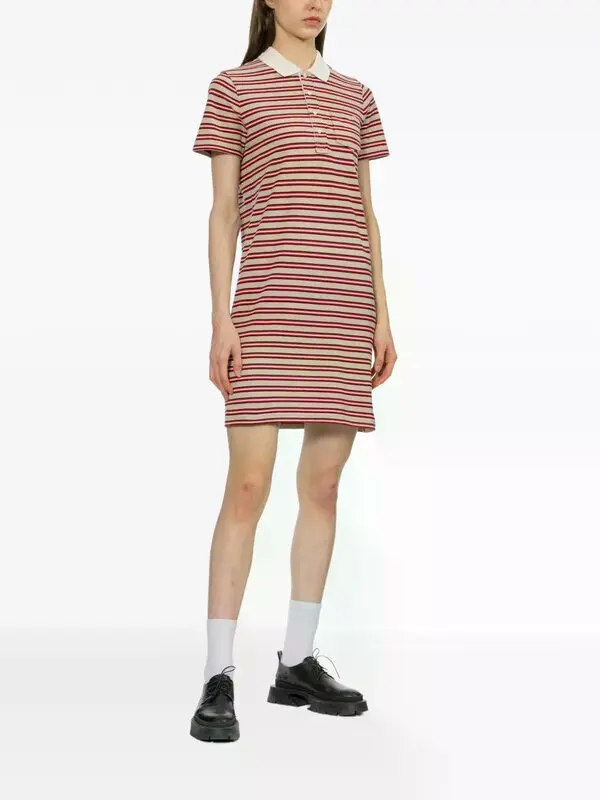 A.p.c. Raye Striped Shirt Dress