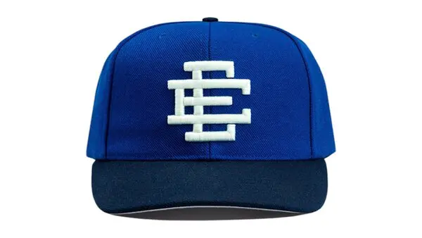 ERIC EMANUEL Baseball Cap - Blue/off White