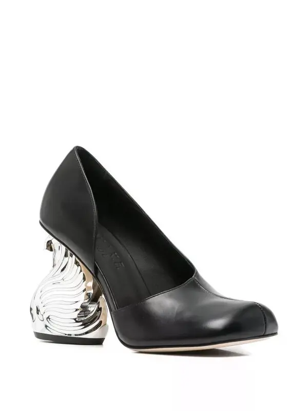 A.W.A.K.E. Mode Swan-heel Pumps