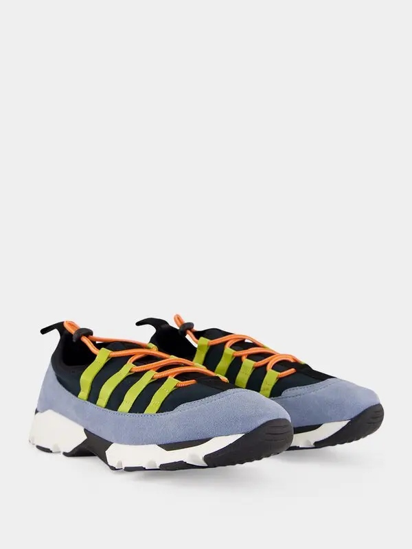 Marni Lycra And Suede Running Sneakers