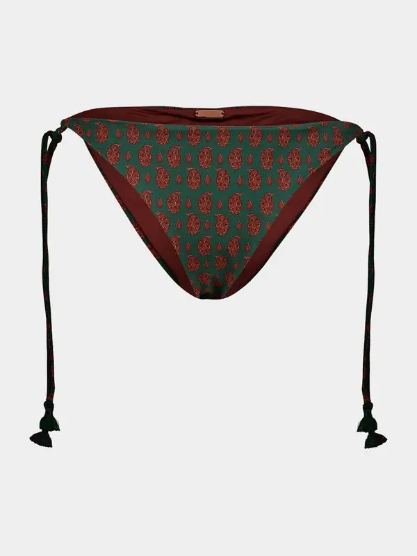 Johanna Ortiz Sagrado Bikini Bottom - Green