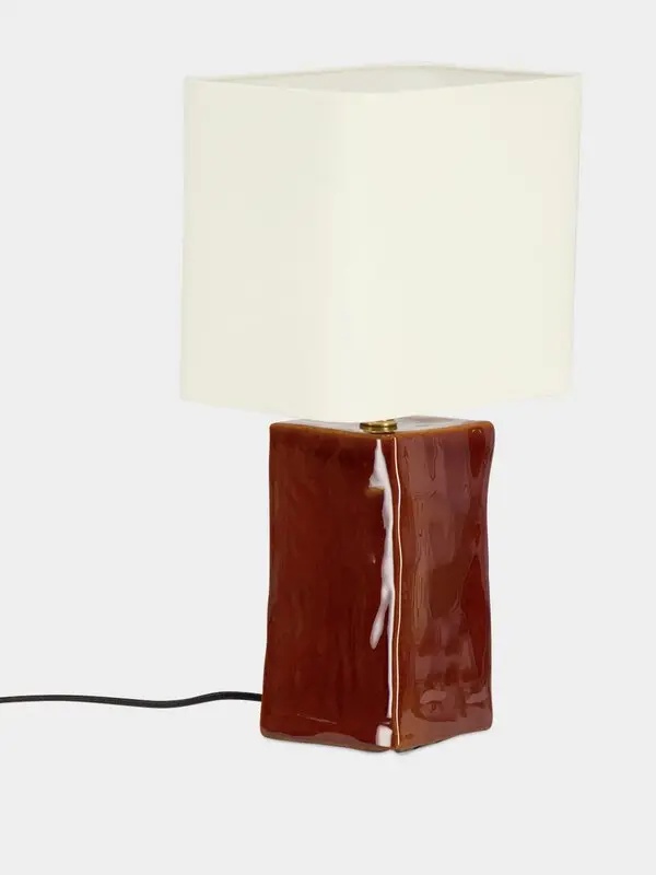 MAISON SARAH LAVOINE Nomad Table Lamp In Hazelnut